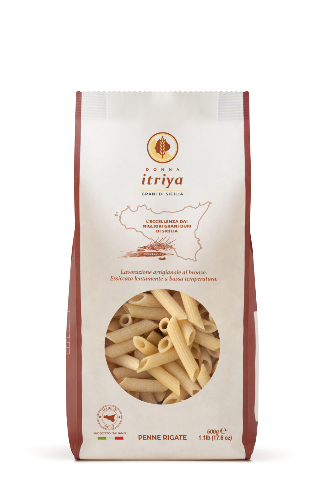Traditional Line – Penne Rigate – Donna Itriya – Grani di sicilia